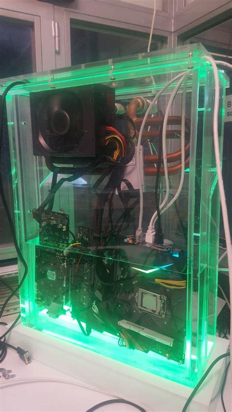 Found This In My Archive Liquid Cooled Gpu Miner Prototype Actually Running Rgpumining