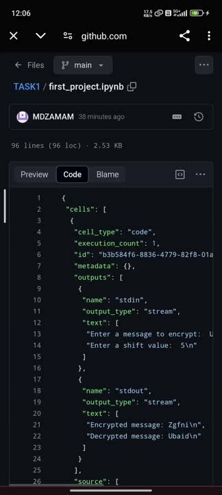 Mohammad Zamam On Linkedin Project Showcase Caesar Cipher Implementation In Python 🐍 🚀 Proud To