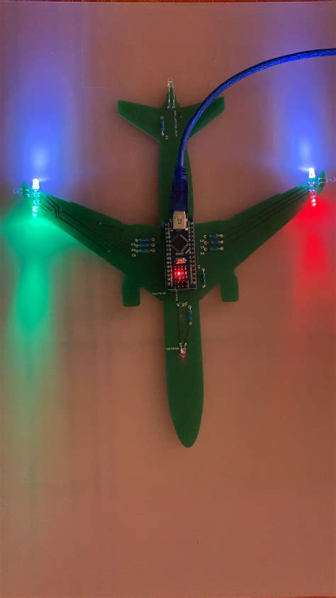 I Like Leds Arduino Boards And Planes This Is The Result R Arduino