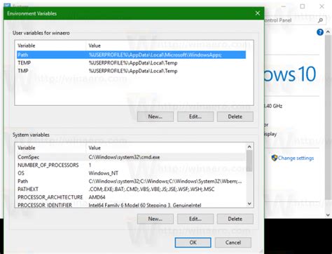 How To See Names And Values Of Environment Variables In Windows