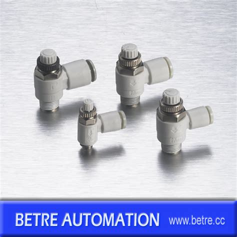 SMC Type Speed Controller One Touch Fitting As Series Speed Controller And Valve