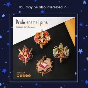 Pride Enamel Pins Achillean Sapphic Bi Trans Nb Ace Aro Aro Ace Demisexual Polyamory