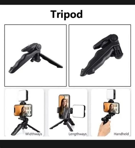 Portable Vlogging Kit Tripod And Bluetooth Control Magnetique Bazar