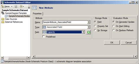 Configuring Parameters For An Associated Field Schematic Attributearcmap Documentation