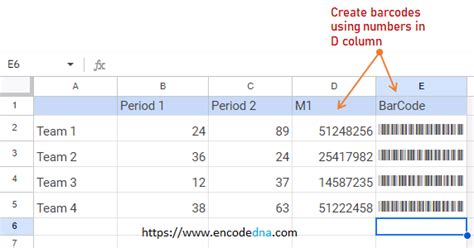 How To Make Barcodes In Google Sheets