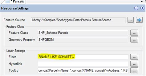 The Map Guyde Mapguide Tidbits Data Filters