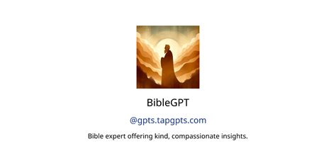 Biblegpt Gpts Features And Functions Examples And Prompts Gpt Store