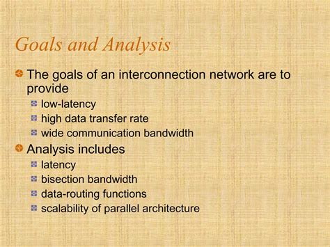 System Interconnect Architectures In Aca Ppt