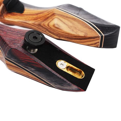 Leixun Archery Wood Ilf Riser For Hunting 17 Rh Or Lh Oem Customized