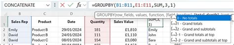 excel spreadsheets groupby and pivotby excel ace