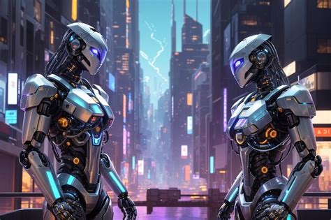 Premium Ai Image Metallic Majesty An Illustrated Glimpse Into A