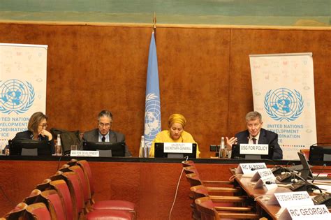 Un Deputy Chief Commends Rcs In Europe And Central Asia For Driving