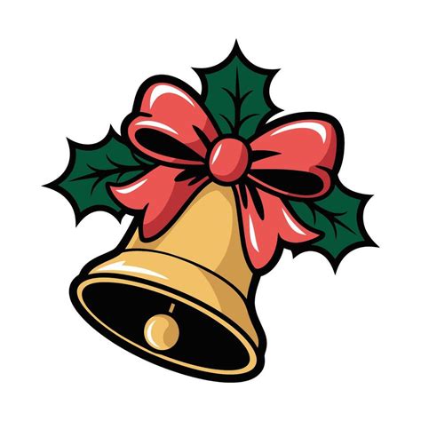 Festive Christmas Bell Illustration 52154891 Vector Art At Vecteezy