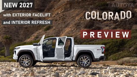 2027 Chevrolet Colorado Z71 And Zr2 Get Virtually Previewed Inside Out