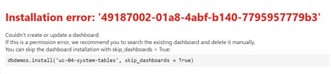 Uc 04 System Tables Uses Hardcoded UUID Issue 44 Databricks Demos