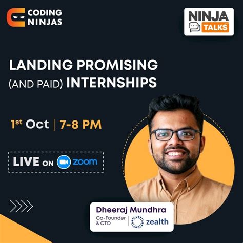 Snahashis Kanrar On Linkedin Ninjatalks Internships Codingninjas