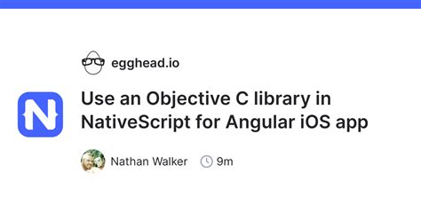 Use An Objective C Library In Nativescript For Angular Ios App