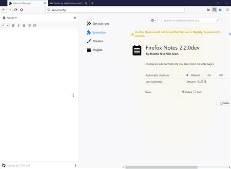 The Disable Sync Option Wrongly Remains Selected After You Drag It