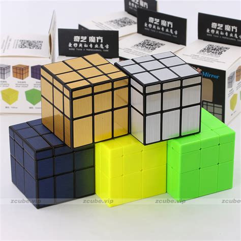 Qiyi 3x3x3 Cube Mirror V1 Puzzle Intellectual Toy Magic Cube [ziicube