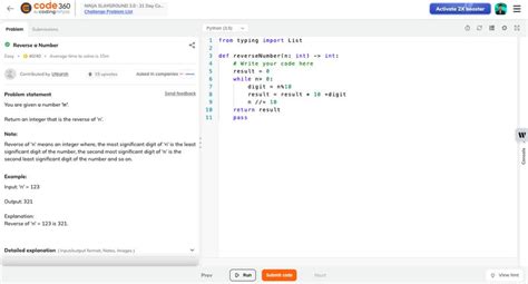 codingchallenge day6 ninjaslayground problemsolving python… ajay
