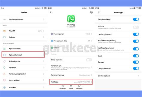 Cara Mengaktifkan Notifikasi Whatsapp Gurukece Com