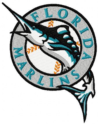 Florida Marlins Embroidery Design