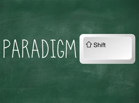 Paradigm Shift Our Paradigm Shifts The Wickeds