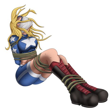 Rule 34 Bondage Dc Dc Comics Gag Gagged Merinthos Restrained Rope Bondage Stargirl