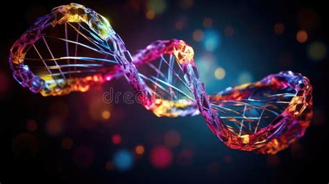 Nucleotide Dna Template Stock Illustration Illustration Of Fork