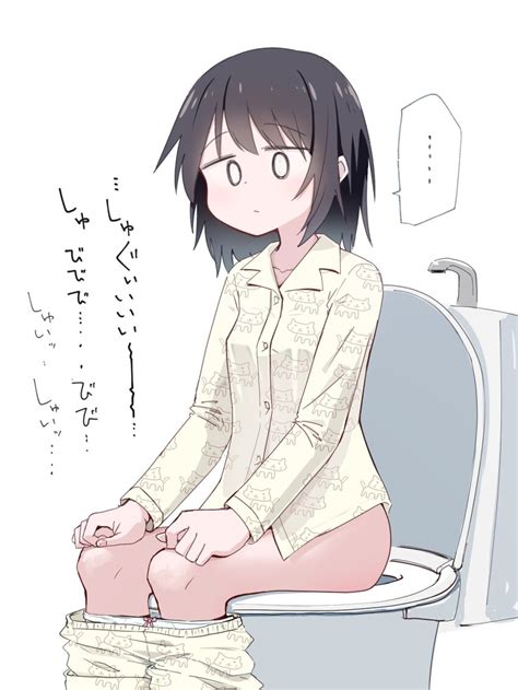 Tawasiupa Original Highres 1girl Black Hair Bright Pupils