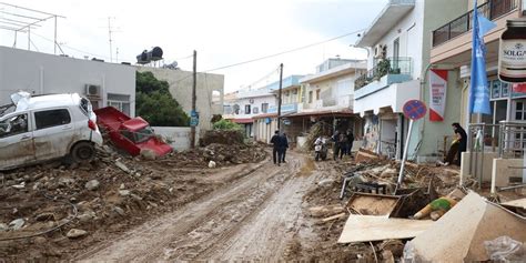 Ηράκλειο Ζημιές σε πάνω από 50 επιχειρήσεις και δεκάδες σπίτια ο απολογισμός της κακοκαιρίας