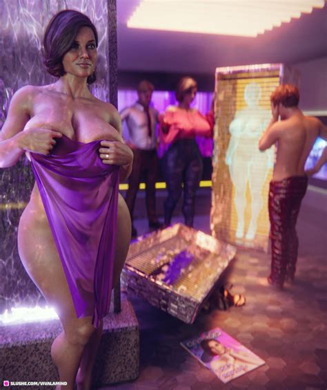 Rule 34 Big Breasts Cleavage Dress Huge Breasts Large Breasts Milf