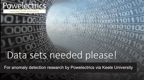 Can You Help Supply Data For Anomaly Detection Research By Powelectrics Instrumentation Monthly