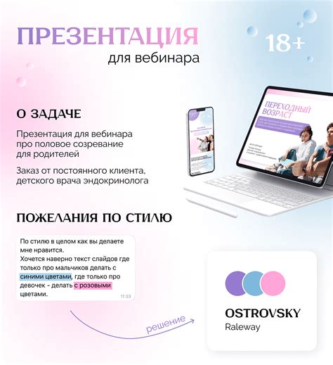 Презентация для вебинара Behance