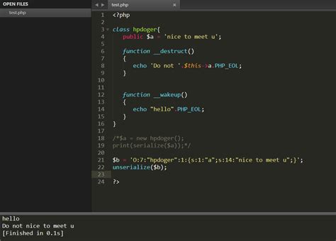 Php反序列化漏洞的简单学习 Yunens Blog