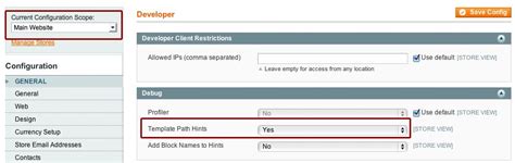 How To Turn On Template Path Hint In Magento Creativedev