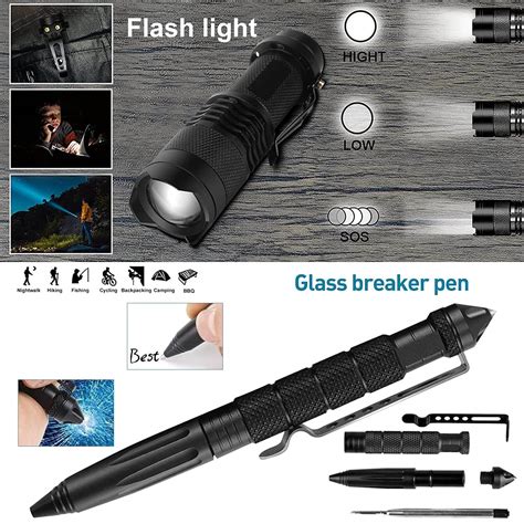 Комплект за оцеляване Adventure Sk105 Мултифункционален 9 в 1 Emag Bg