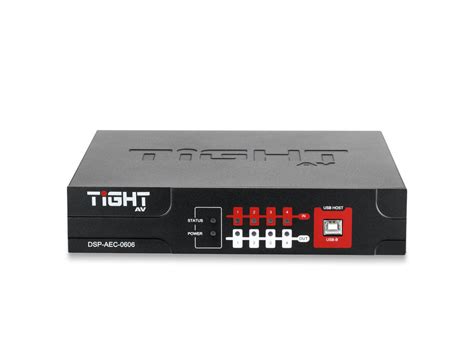 Tight Av Dsp Aec 0606 6x6 Audio Dsp Intersign