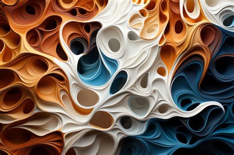Premium Ai Image String Theory Background Wallpaper