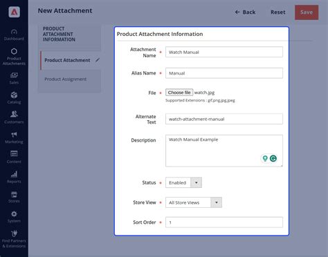 Magento 2 Product Attachment Catalog File Upload Webkul