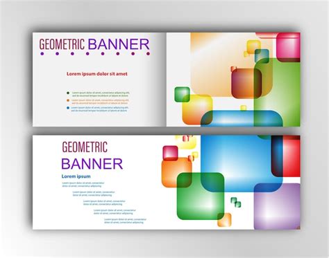 Premium Vector Set Of Patterns With Geometric Intersecting Elements For Banners Covers And