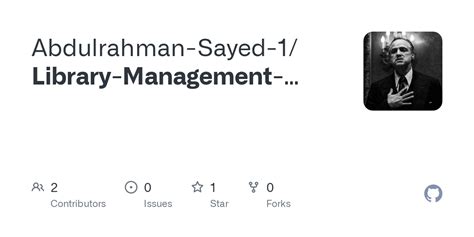 Github Abdulrahman Sayed 1library Management System