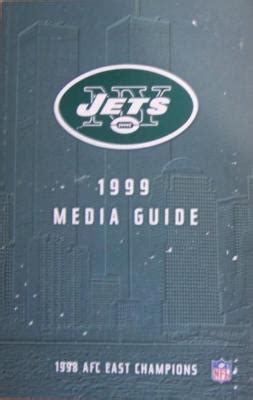 1999 New York Jets Media Guide 322644068