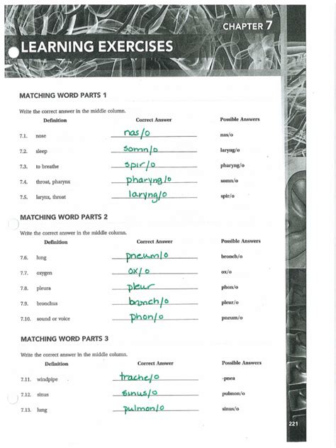 Learning Exercises Chapter 7 Key Pdf