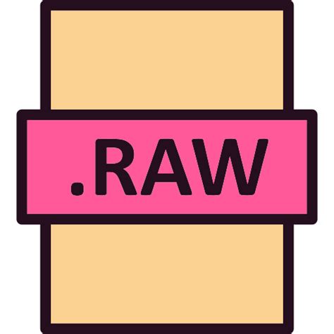 Raw Generic Outline Color Icon