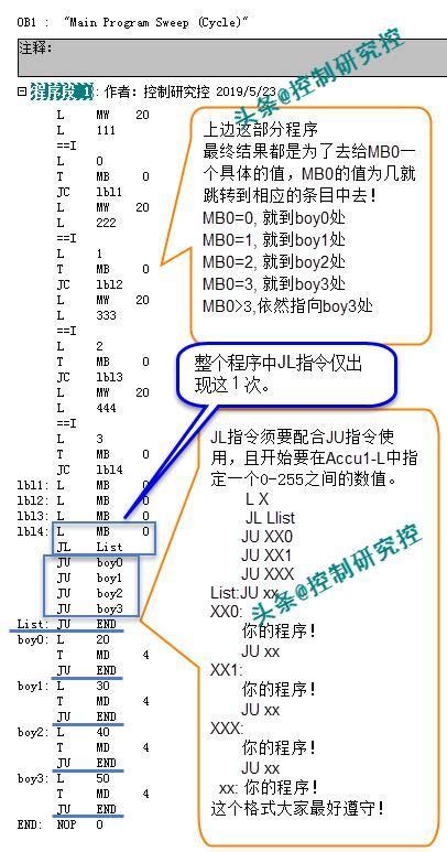 西门子stl语言指令step7项目的jl跳转指令你会用吗？weixin39638012的博客 Csdn博客