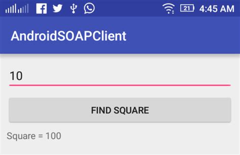 Android Soap Client Example Using Ksoap2