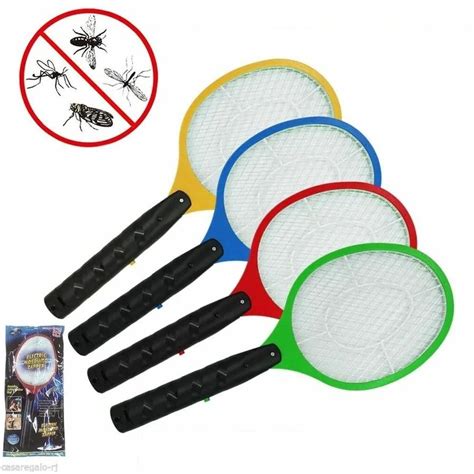 2x Bug Zapper Electric Tennis Racket Mosquito Fly Swatter Killer Insect Handheld BIG W