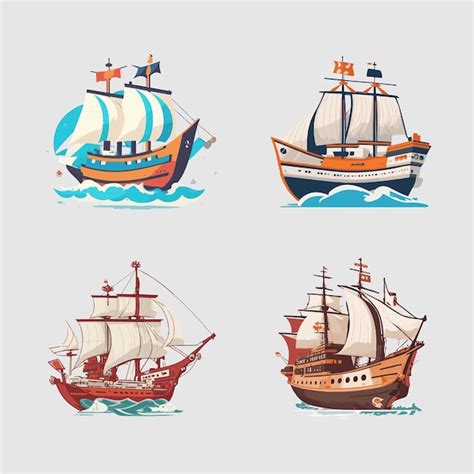 Premium Vector Ship Icon