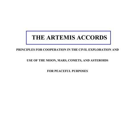 Artemis Accords 2020 Pdf Docdroid